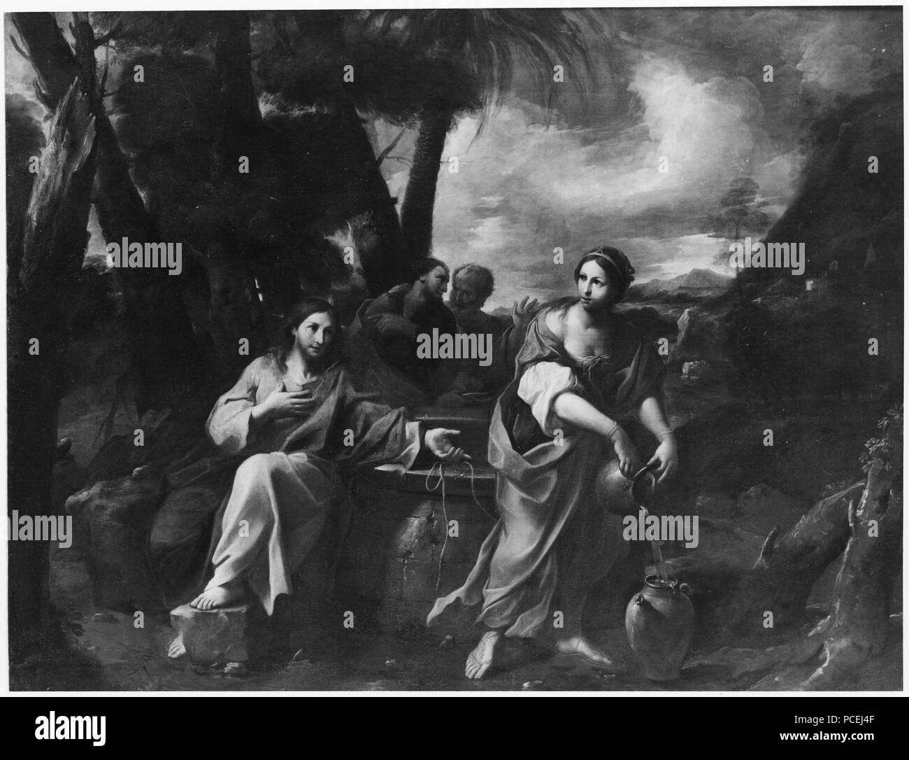 19 Christ and the Samarian Woman (Giovanni Francesco Romanelli ...