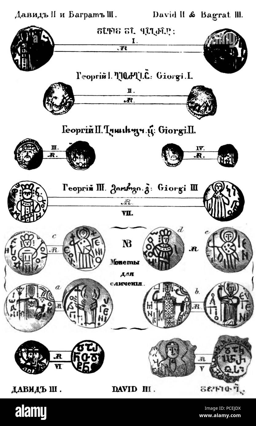 72 Barataev 1844. David II and Bagrat III. Giorgi I. Giorgi II. Giorgi ...