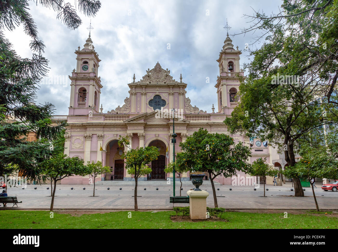 Cathedral Basilica of Salta - Salta, Argentina Stock Photo - Alamy