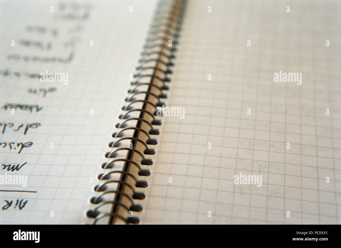 Cahier note hi-res stock photography and images - Alamy