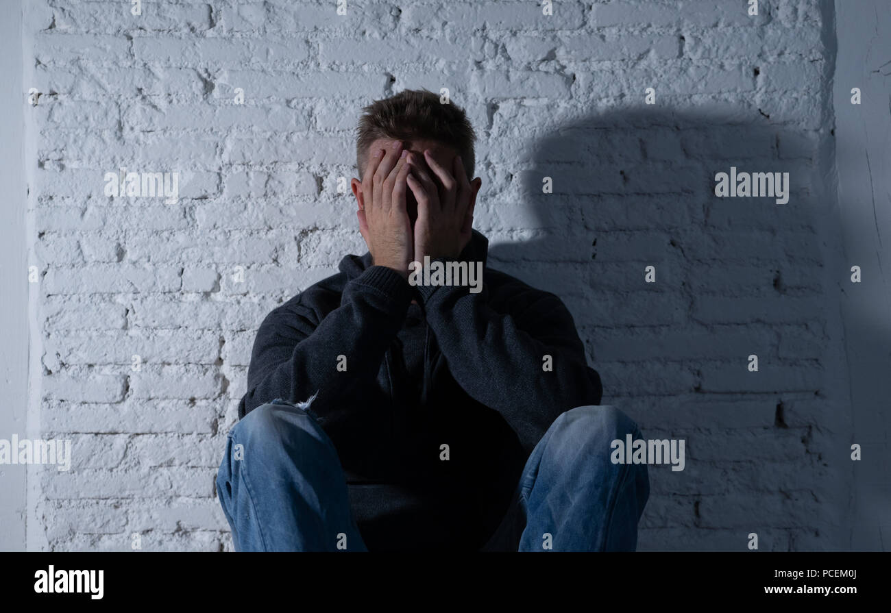 Lonely loneliness depressed depression hi-res stock photography and ...