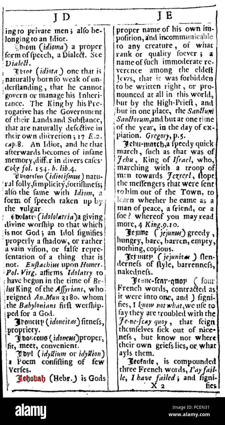 Glossographia hi-res stock photography and images - Alamy