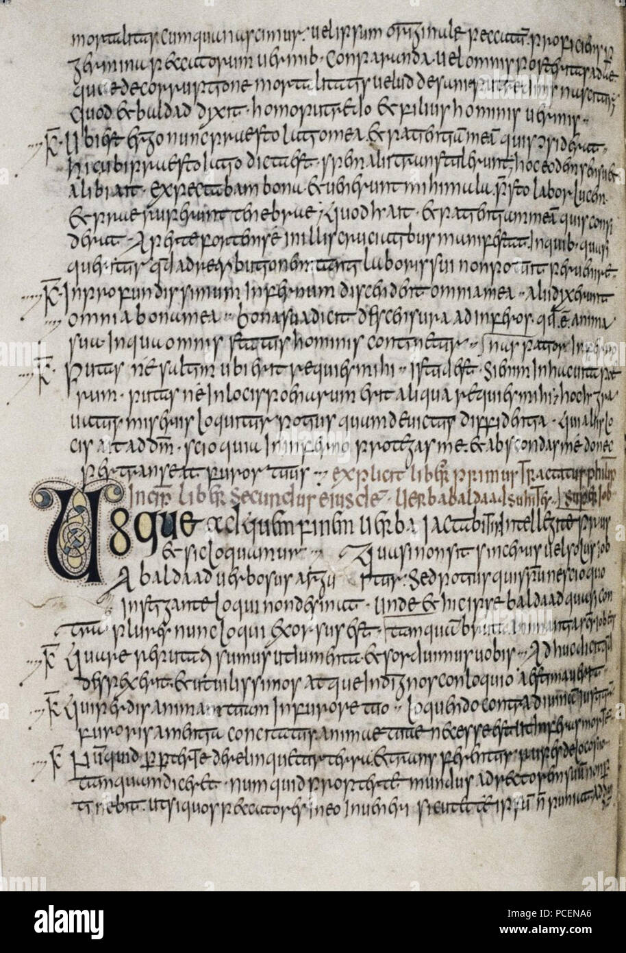 89 Bodleian Library, MS Bodley 426 - folio 061v Stock Photo - Alamy