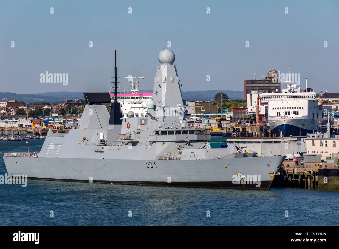 HMS Diamond is a Type 45 or Daring-class air-defence destroyer of the ...