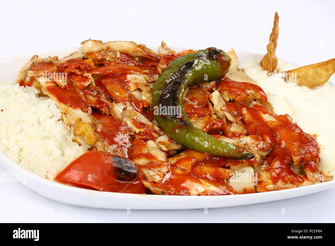 Iskender Kebab Stock Photos & Iskender Kebab Stock Images - Alamy