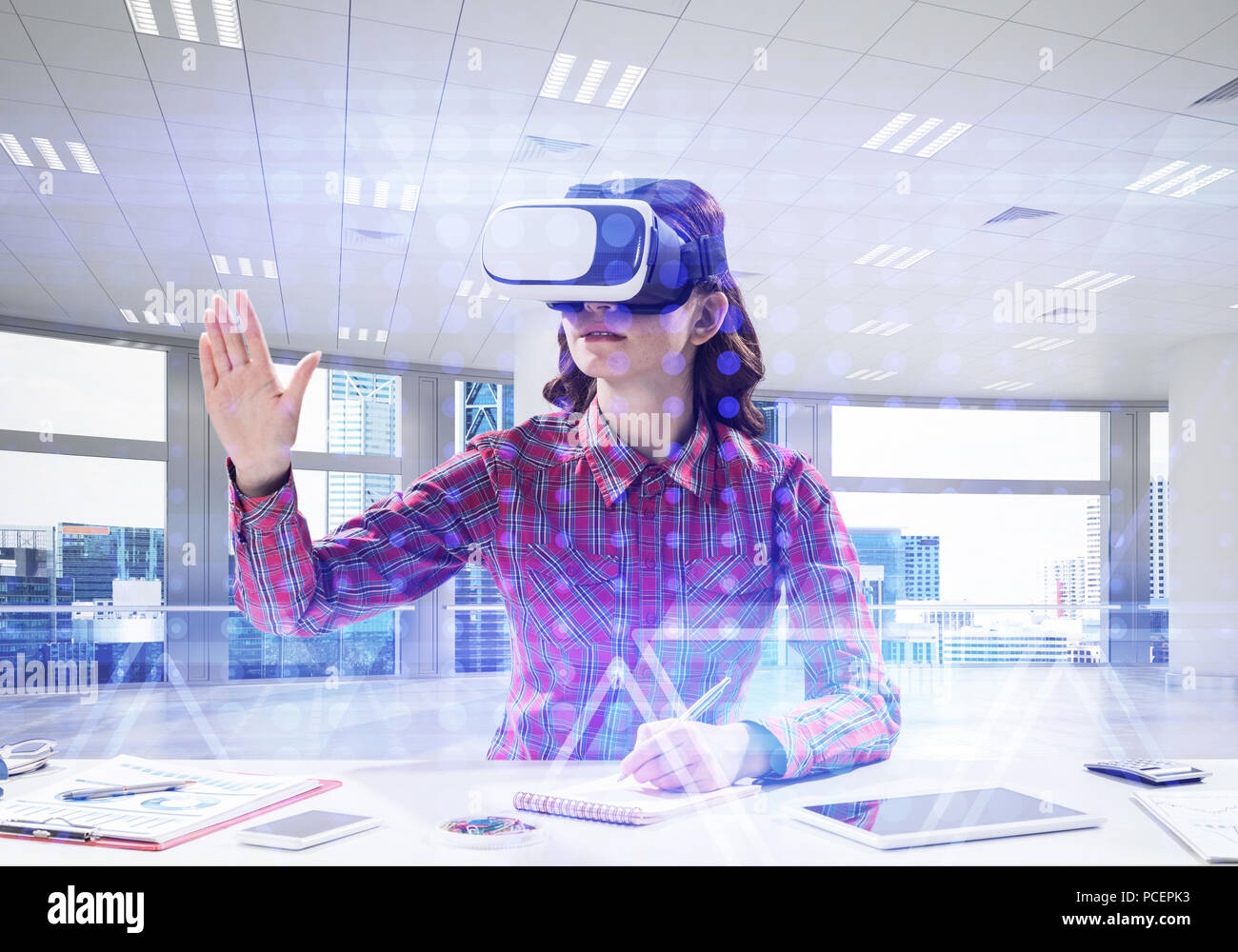 Modern educational process Stock Photo - Alamy