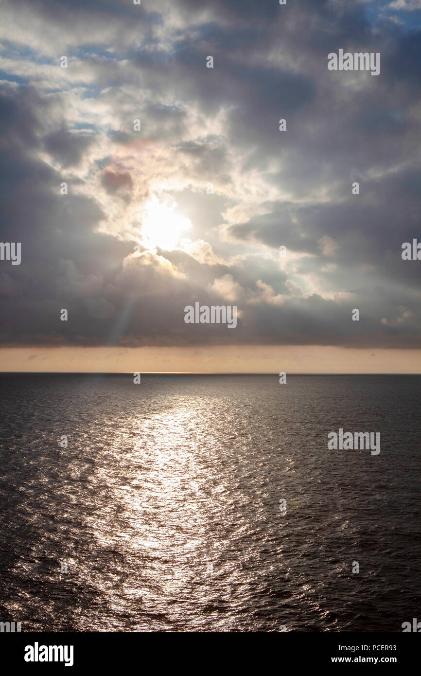 A calm and still Mediterranean sea in summer wallpaper Stock Photo - Alamy
