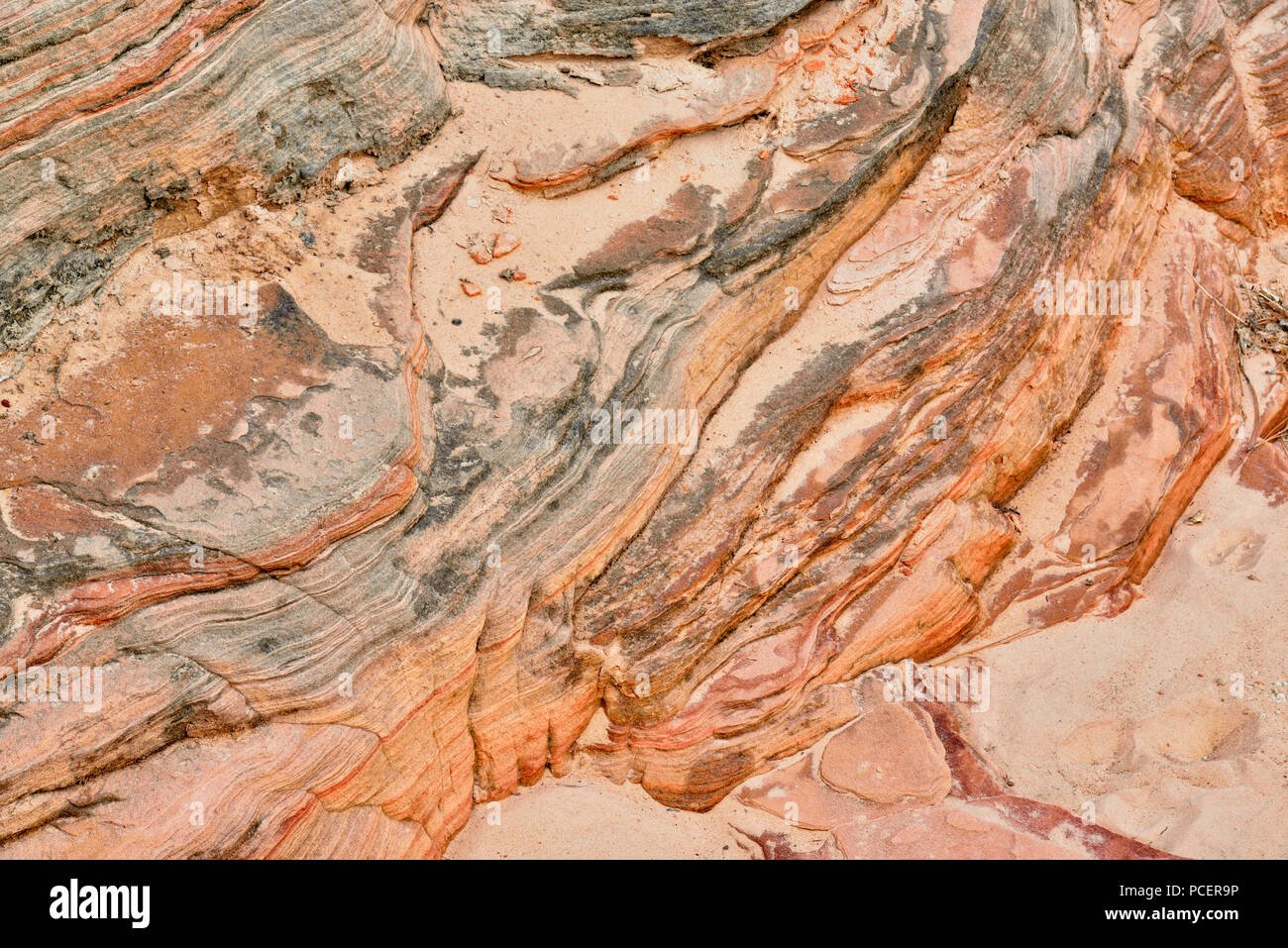Slickrock formations- beehive formations, Zion National Park, Utah, USA ...