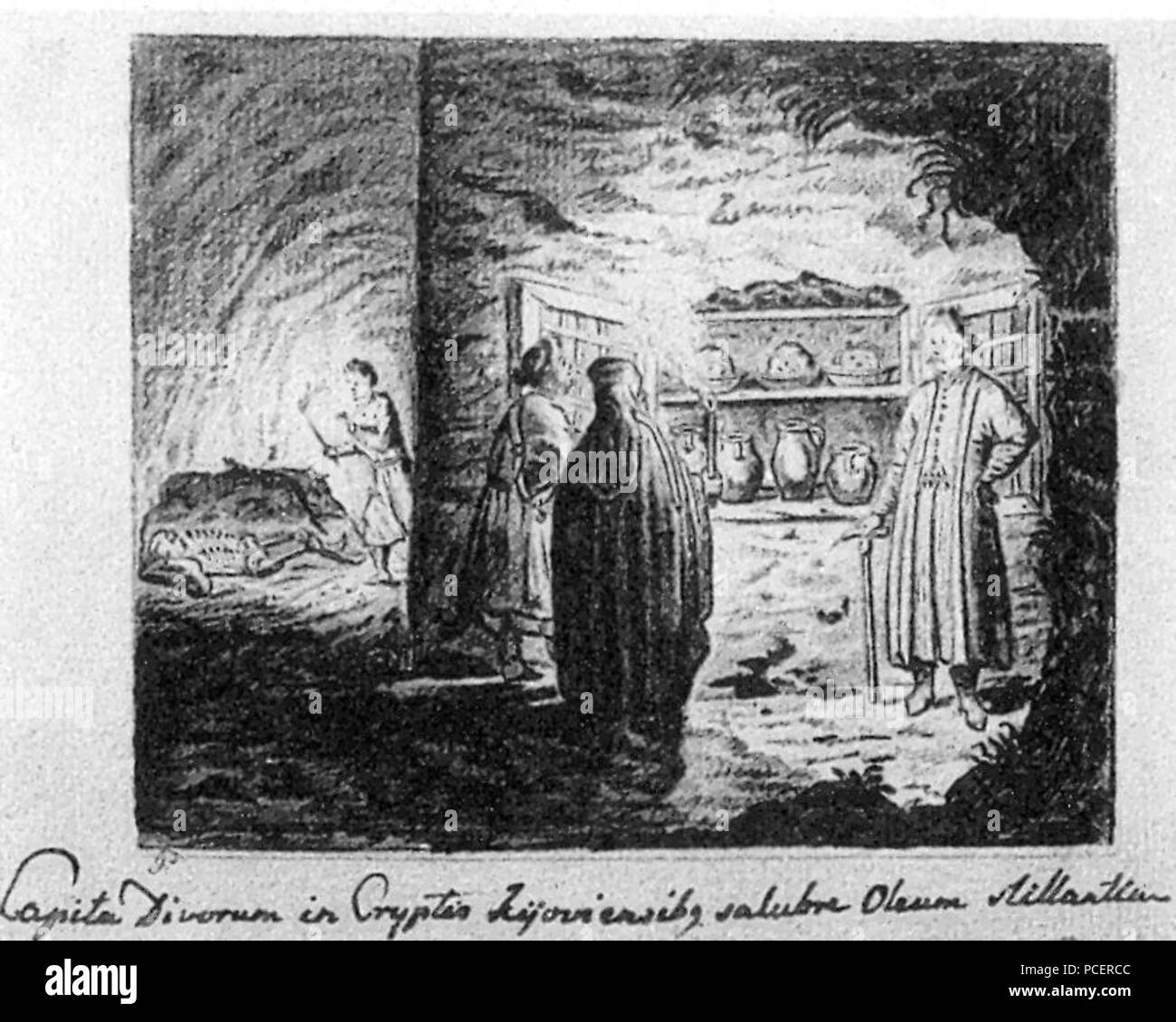 Saints paintings Black and White Stock Photos & Images - Alamy