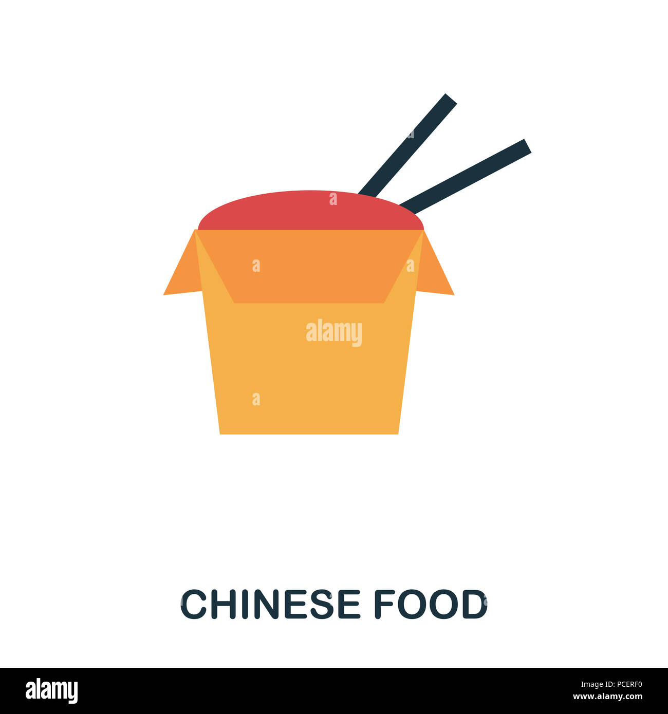 Chinese Food icon. Mobile apps, printing and more usage. Simple element ...