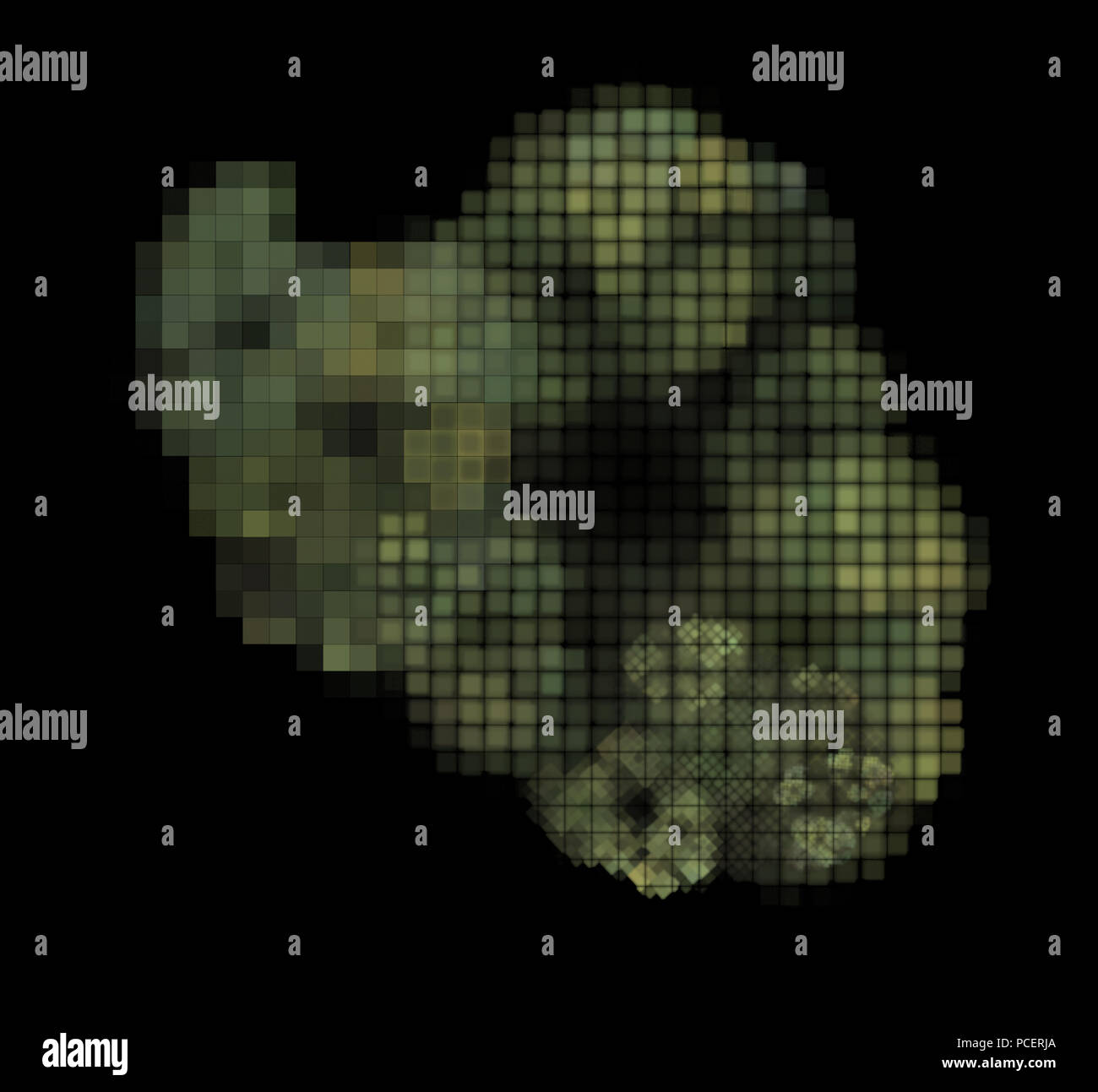 Pixel art wave hi-res stock photography and images - Alamy