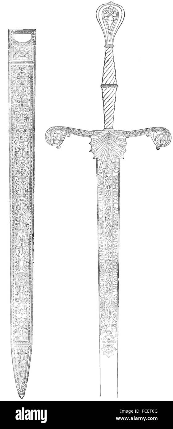 87 Blessed Sword of Ludovico Bentivoglio Stock Photo - Alamy