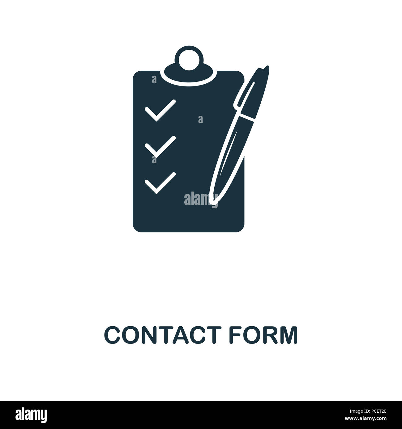Website contact us symbol icons Cut Out Stock Images & Pictures - Alamy