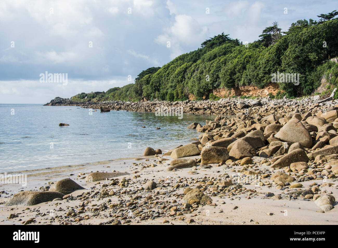 Porthcressa Beach, St Marys, Isles of scilly Stock Photo - Alamy