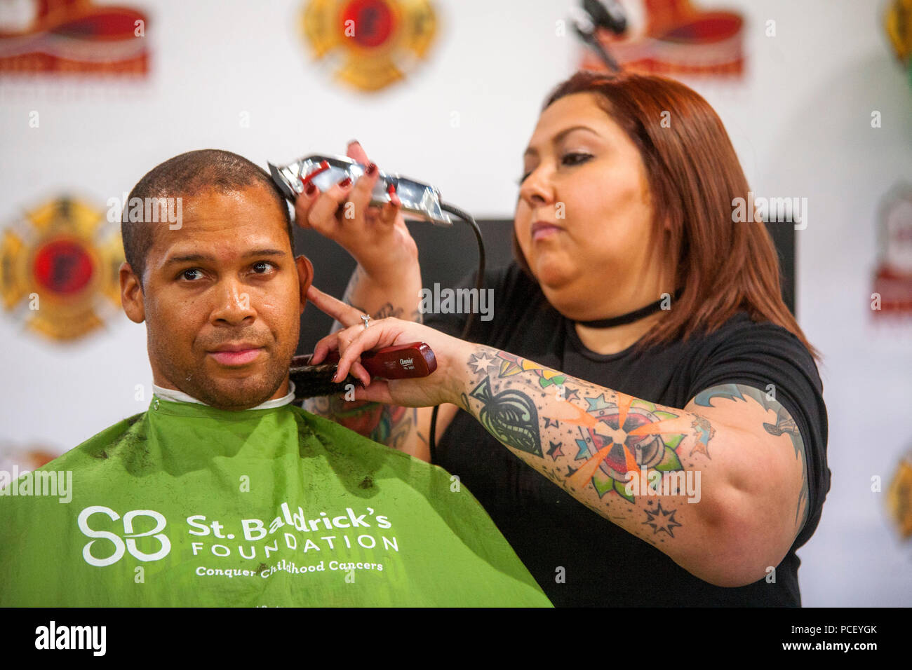 To show their sympathy for children undergoing chemotherapy for cancer ...