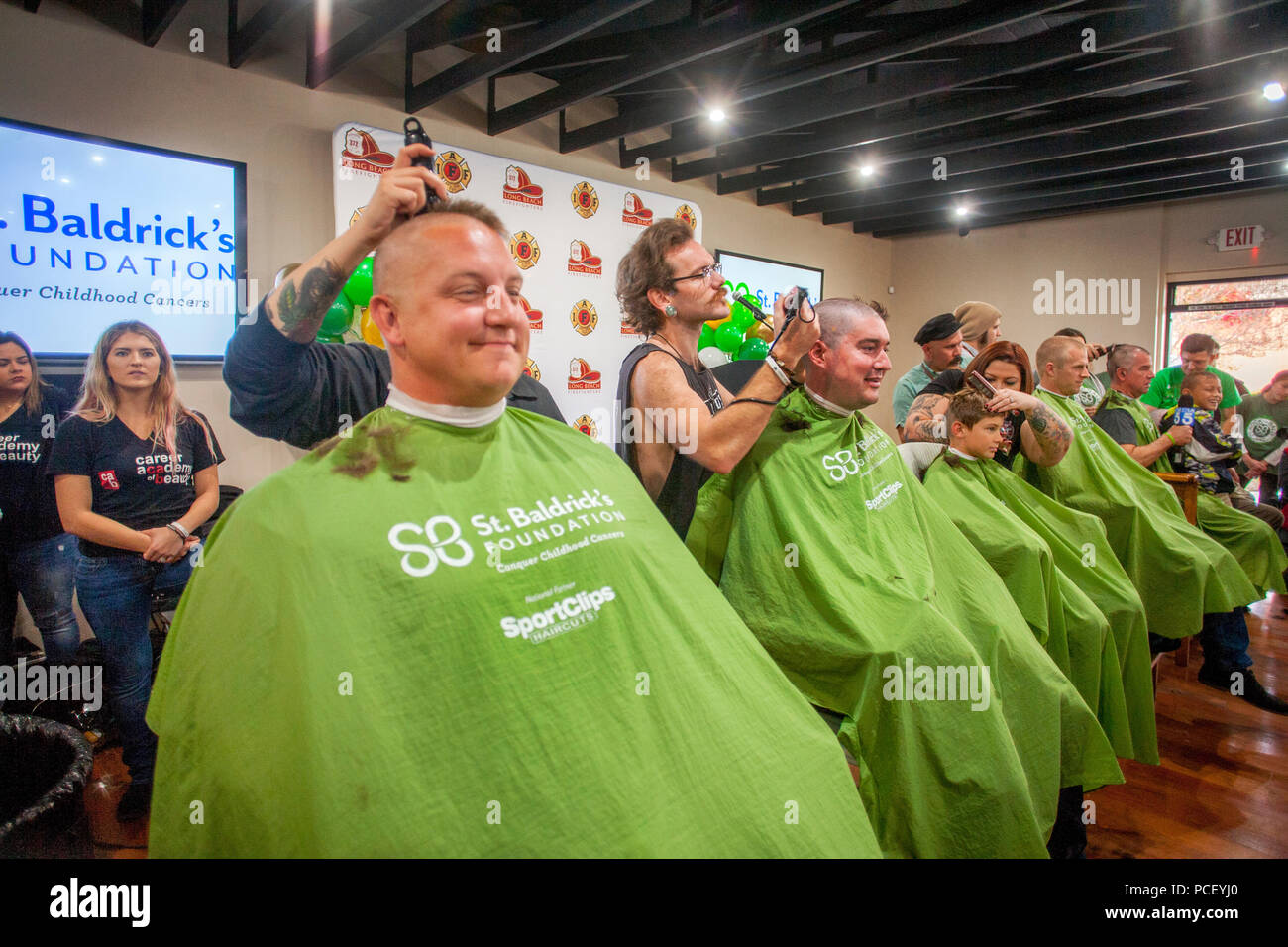 To show their sympathy for children undergoing chemotherapy for cancer ...