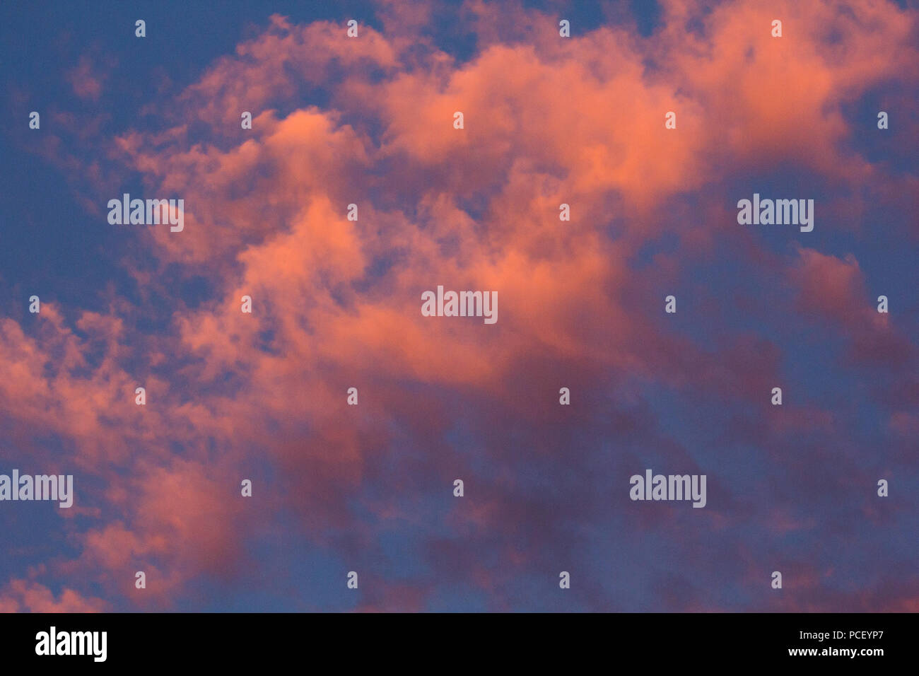 Sunset Clouds, Ohio Stock Photo - Alamy