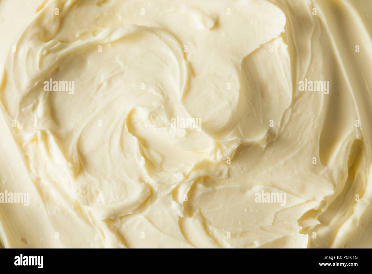 Homemade Low Fat Cream Cheese Spread in a Bowl Stock Photo - Alamy
