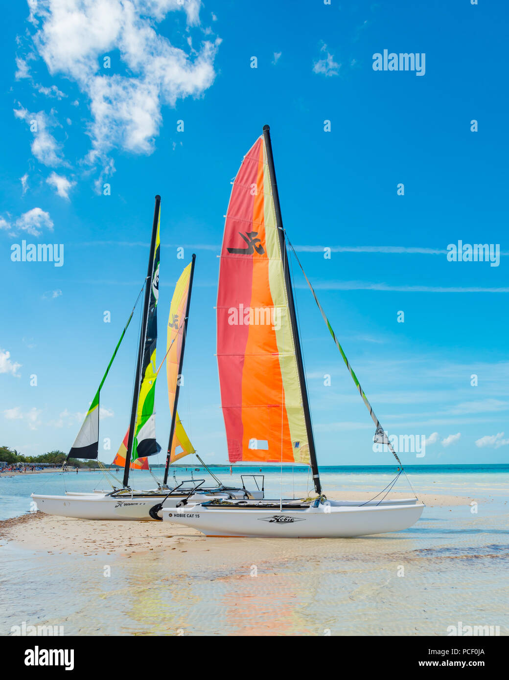 Colourful catamaran hi-res stock photography and images - Alamy