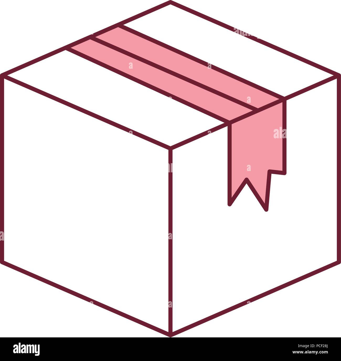 packing box carton icon Stock Vector Image & Art - Alamy