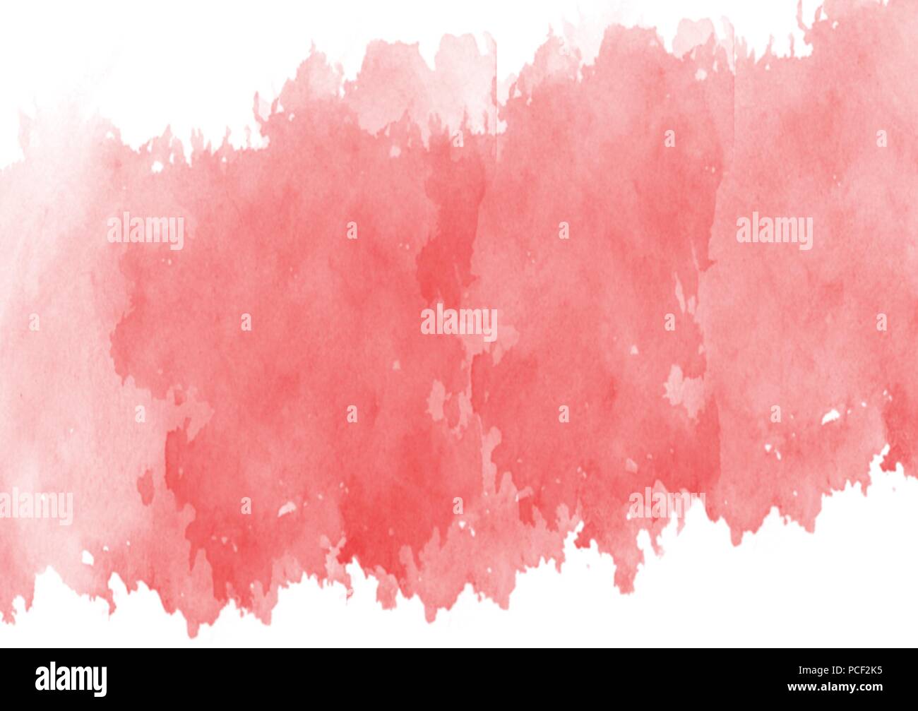 red watercolor splash hand drawn background illustration Stock Photo ...