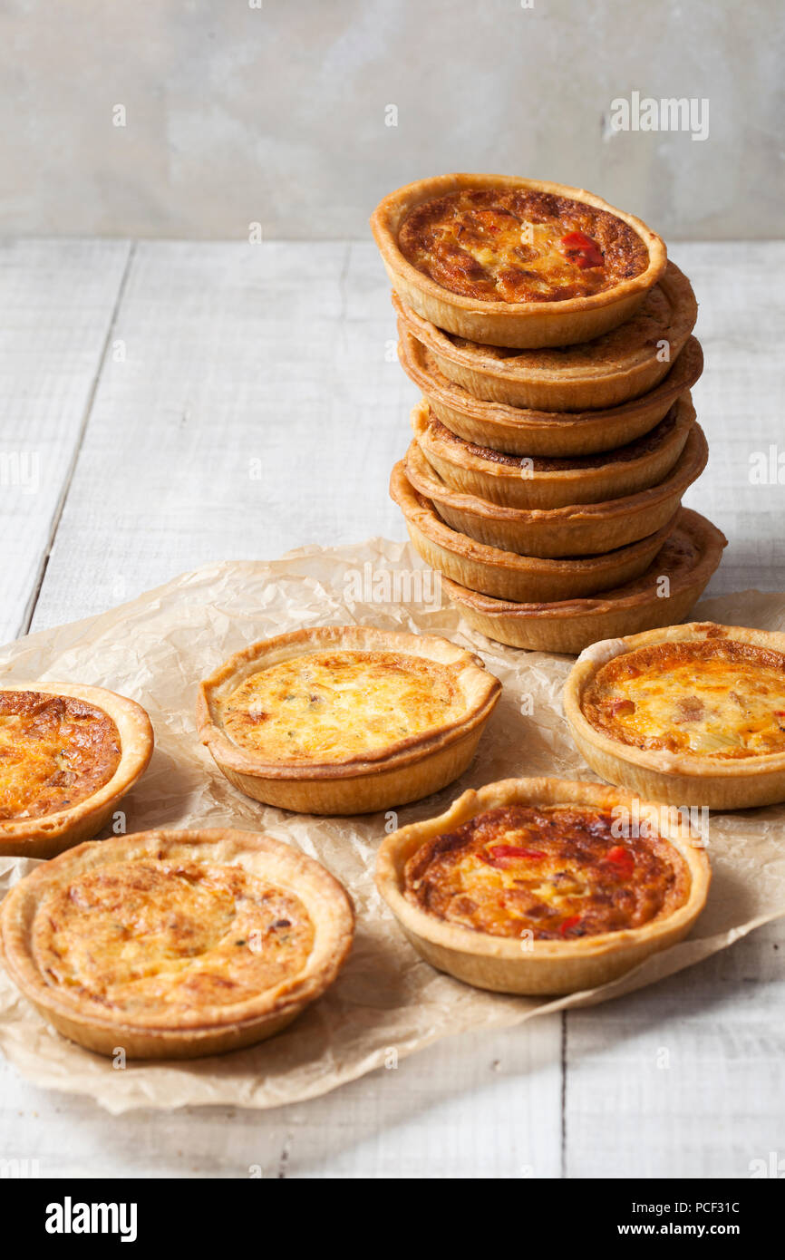 Quiche individual hi-res stock photography and images - Alamy
