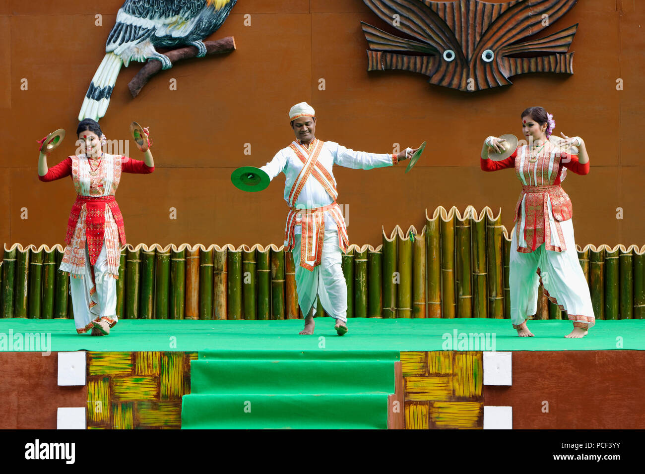 Tribal ritual Dances at the Hornbill Festival, Kohima, Nagaland, India ...