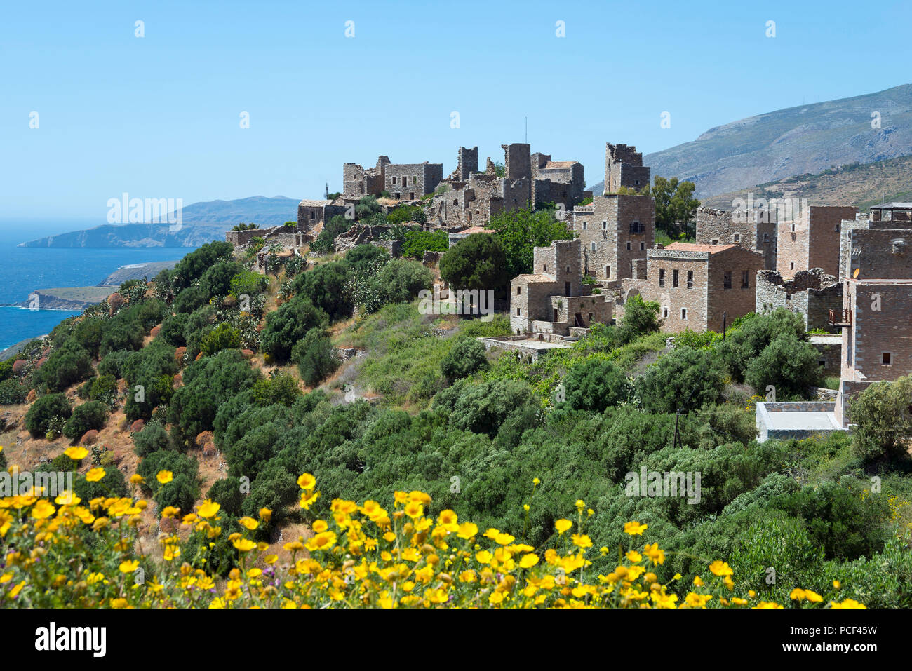 Mani greece hi-res stock photography and images - Alamy