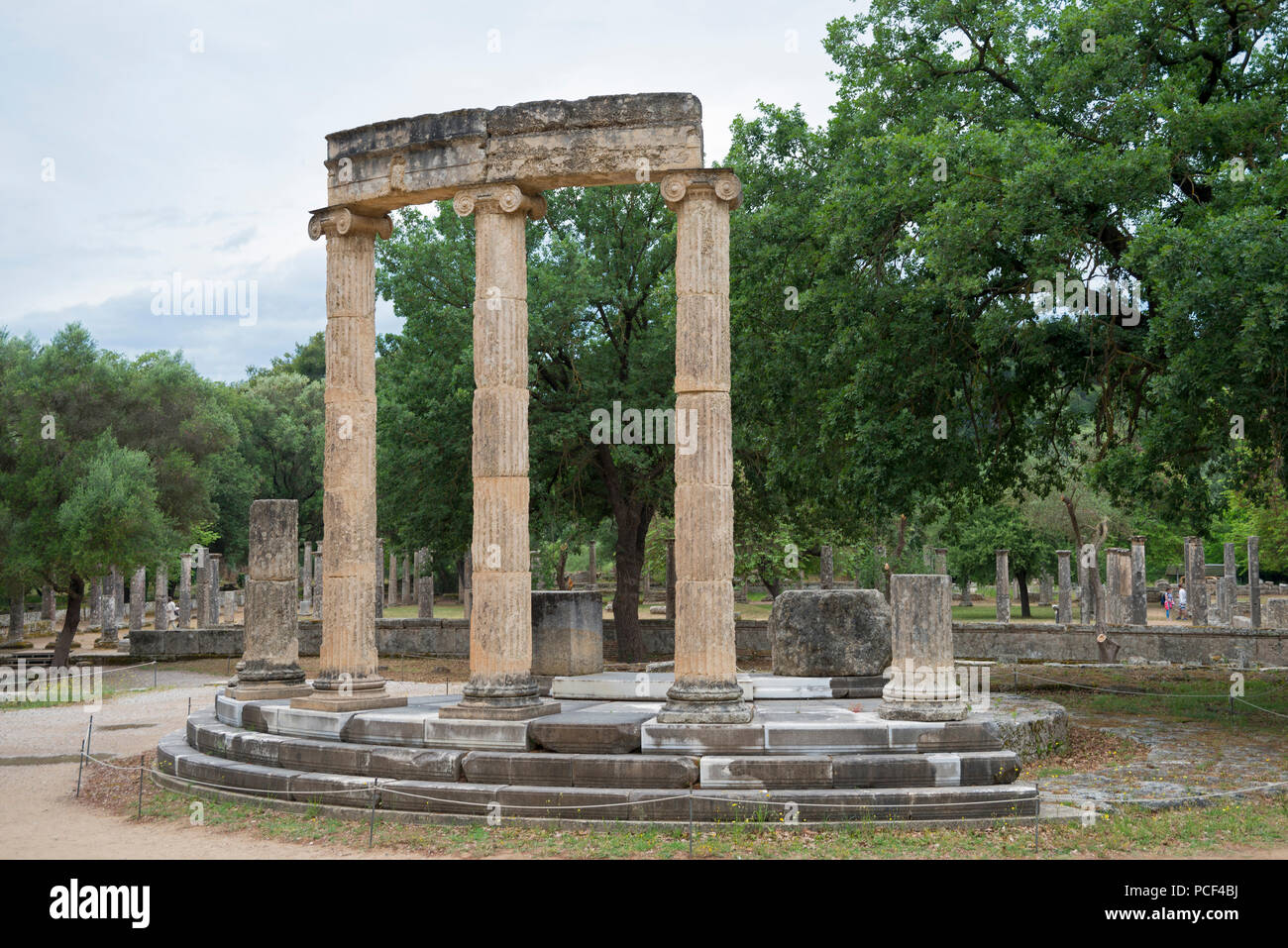 Philippeion, Olympia, Elis, Peloponnese, Greece Stock Photo - Alamy