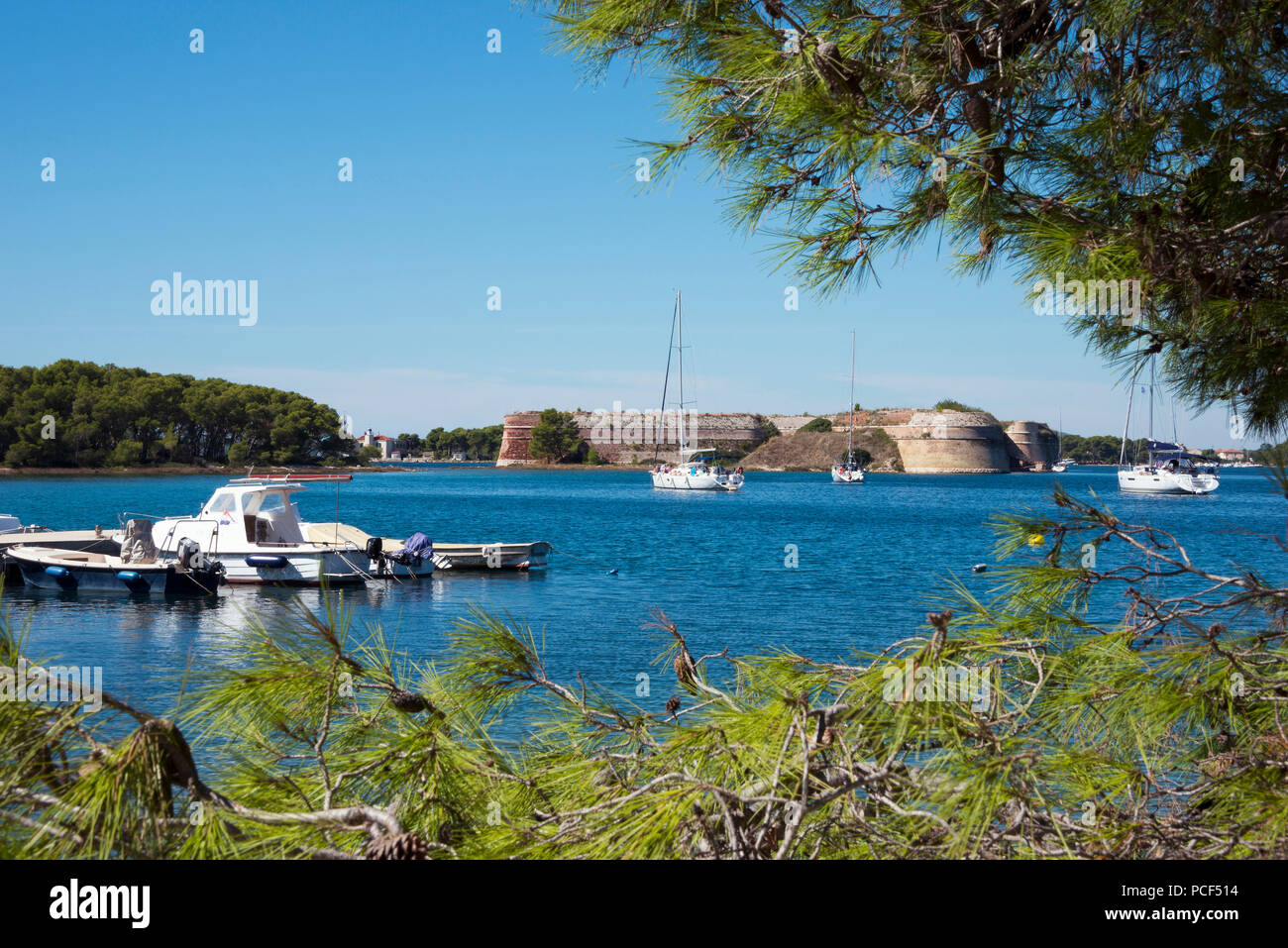 St. Nicholas Fortress, Sibenik, Dalmatia, Croatia Stock Photo - Alamy