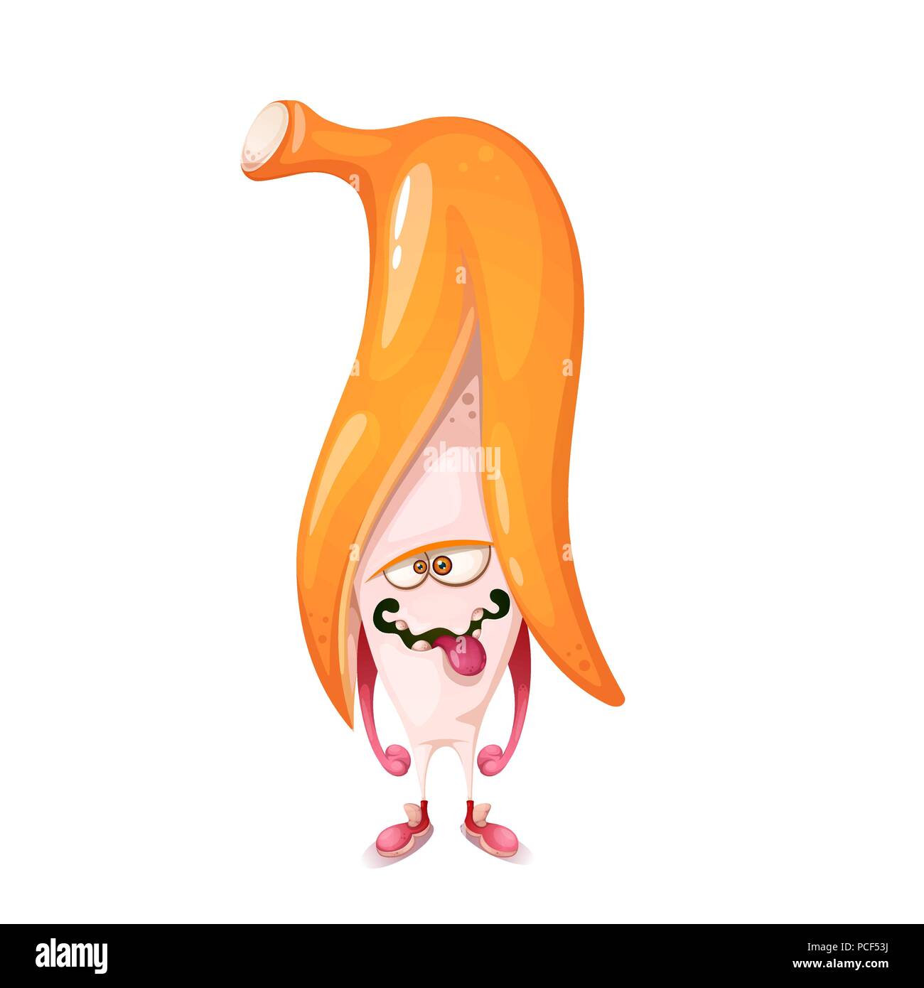 Funny, cute, crazy cartoon characters Stock Vector Image & Art - Alamy