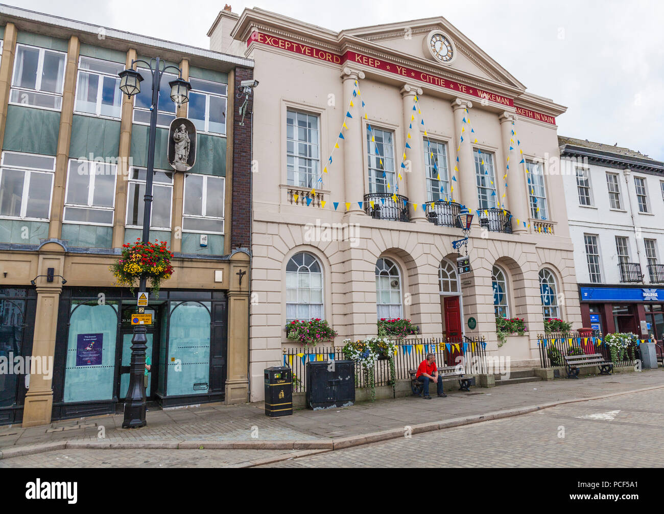 The Town Hall in Ripon,North Yorkshire,England,UK Stock Photo - Alamy