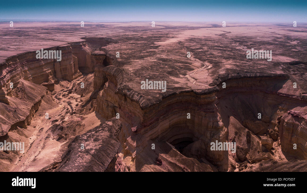 Aerial view of the canyons of the Namib Desert. Africa. Angola Stock Photo - Alamy