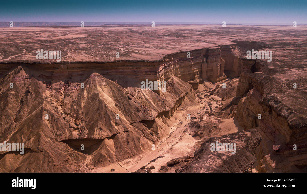 Aerial view of the canyons of the Namib Desert. Africa. Angola Stock Photo - Alamy