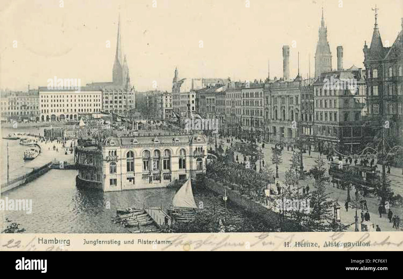 Alster pavilion hi-res stock photography and images - Alamy