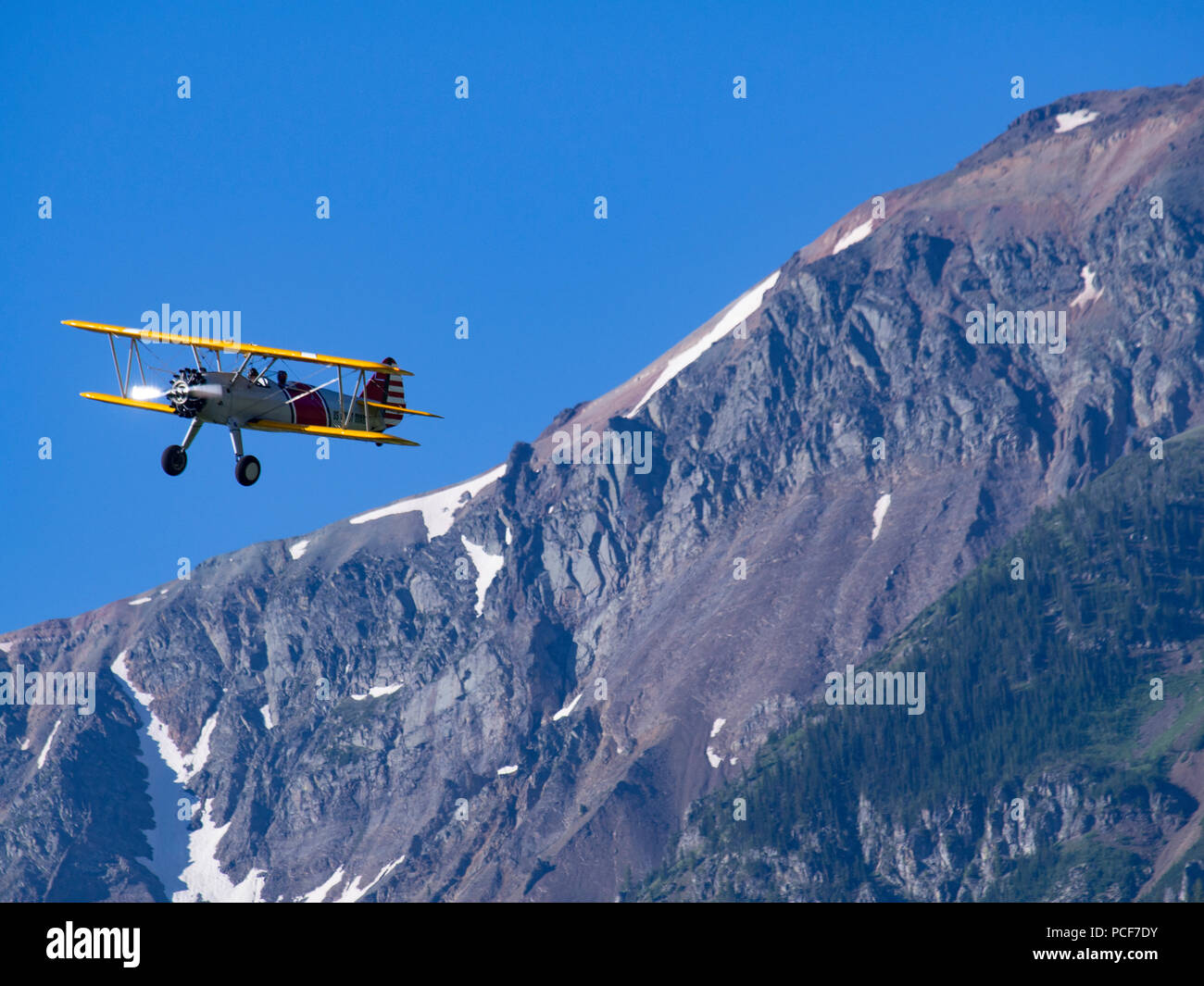 WWI biplanes, flying Stock Photo - Alamy
