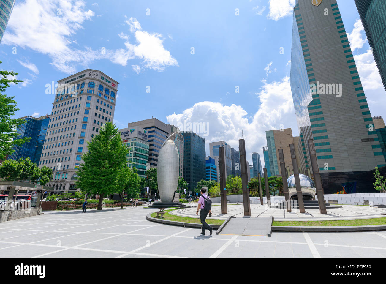 Seoul, South Korea - July 3, 2018 : Coex Convention & Exhibition Center ...