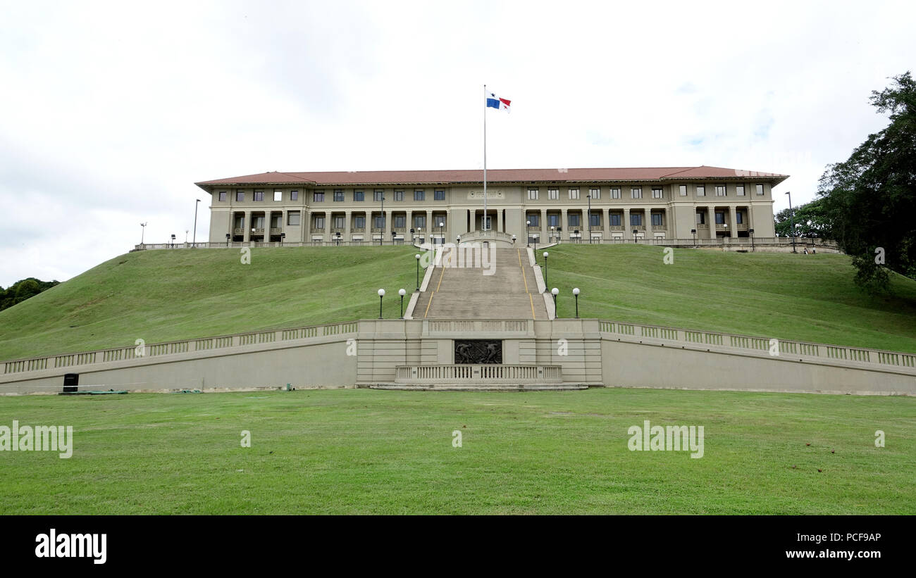 BALBOA-PANAMA-PANAMA-DEC 10, 2016: The Panama Canal Administration ...
