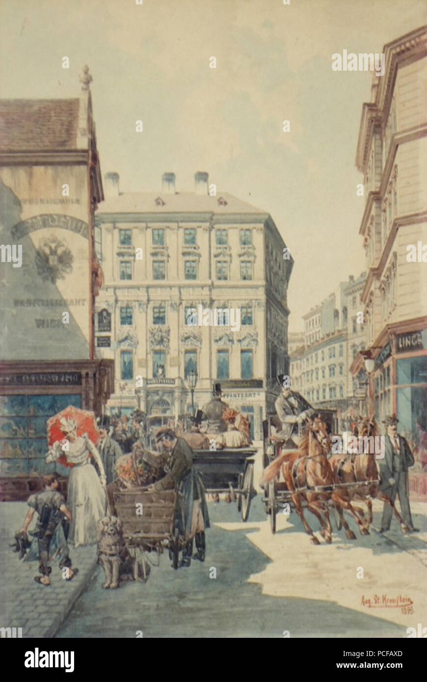 63 August Stefan Kronstein 003 Stock Photo - Alamy