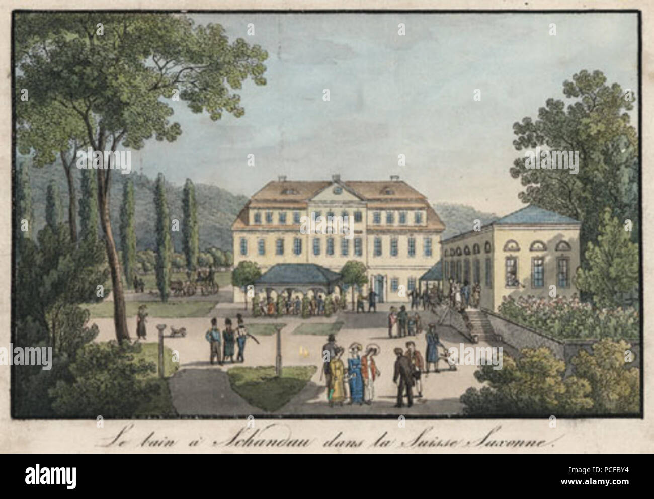 67 Bad Schandau Kurhaus Stock Photo - Alamy