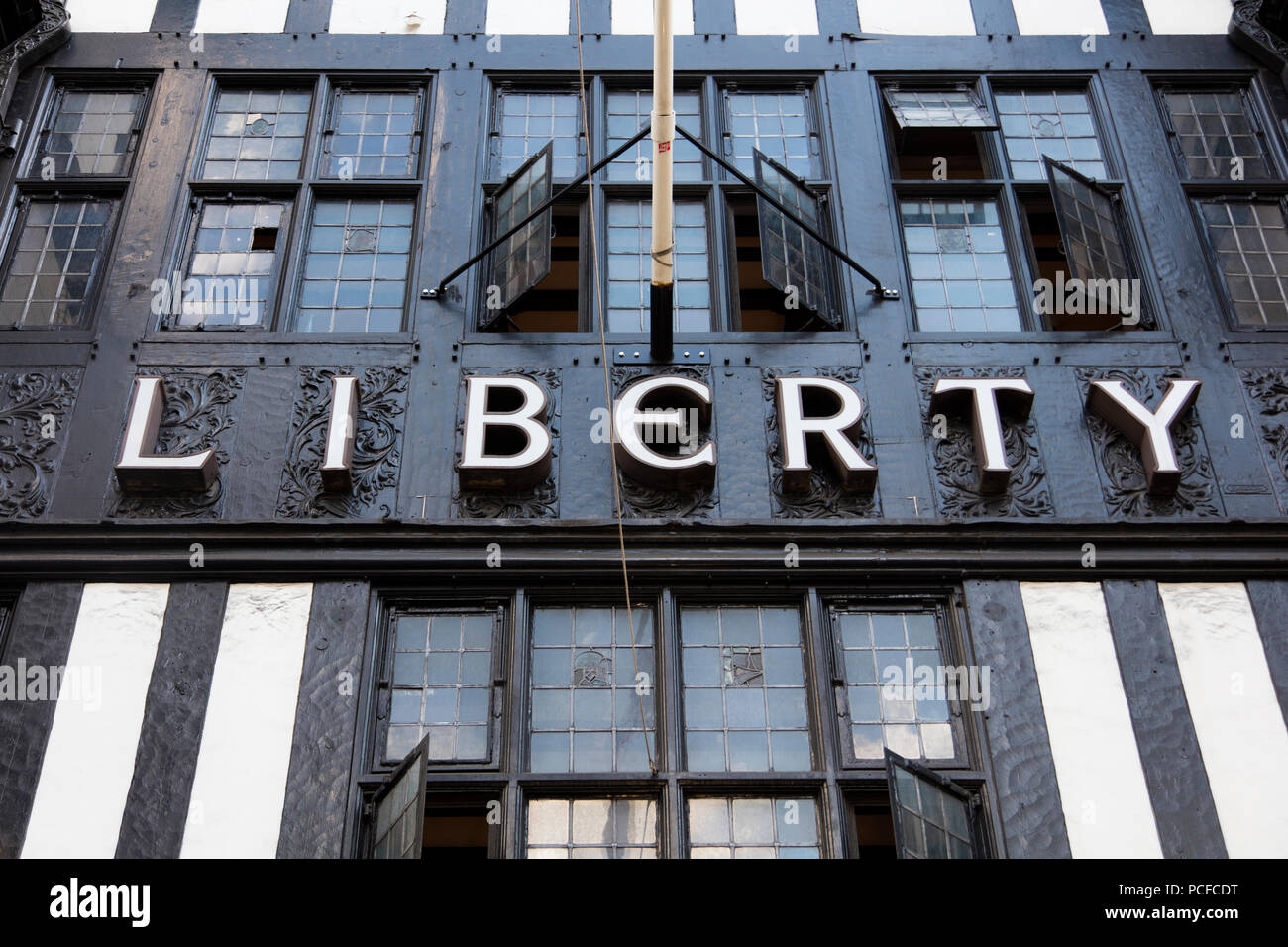 Liberty london store front hi-res stock photography and images - Alamy