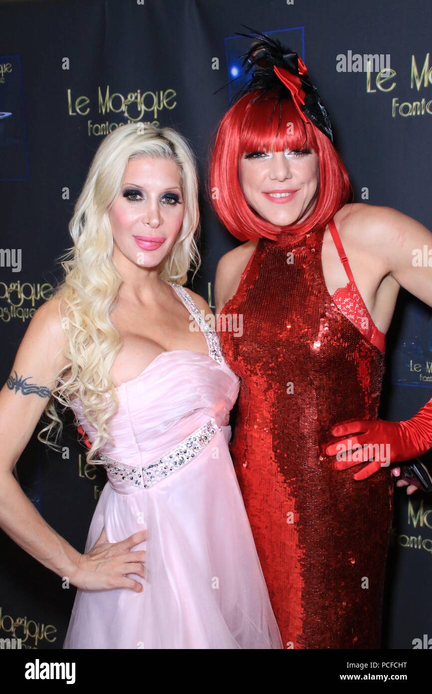 Opening Night of Le Magique Fantastique - Arrivals Featuring: Frenchy ...