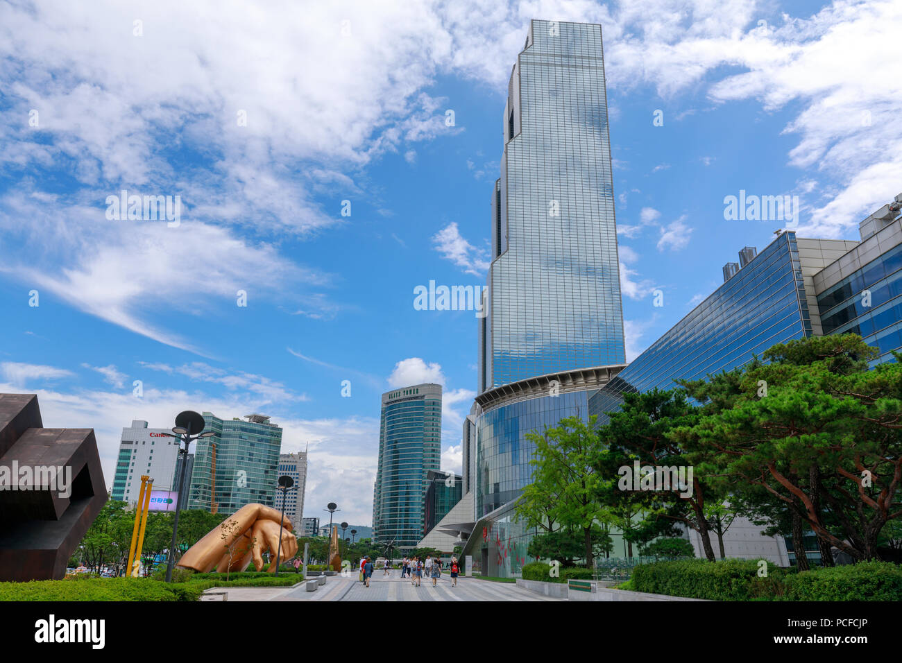 Seoul, South Korea - July 3, 2018 : Coex Convention & Exhibition Center ...
