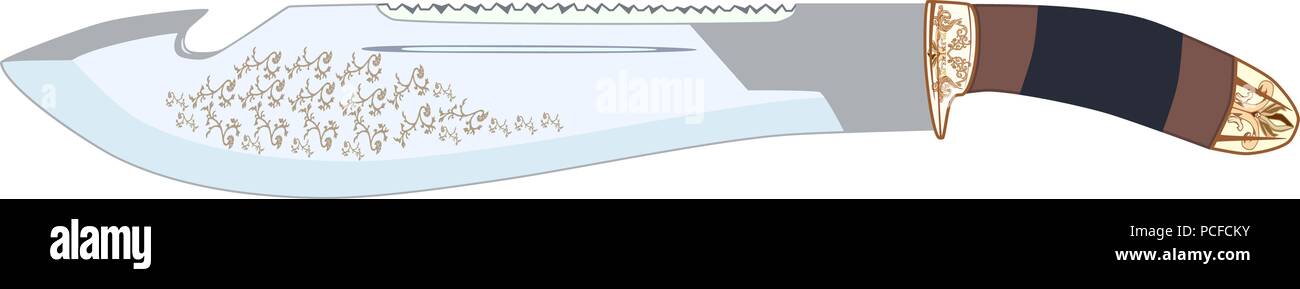 Machete vector flat style design illustration Stock Vector Image & Art ...