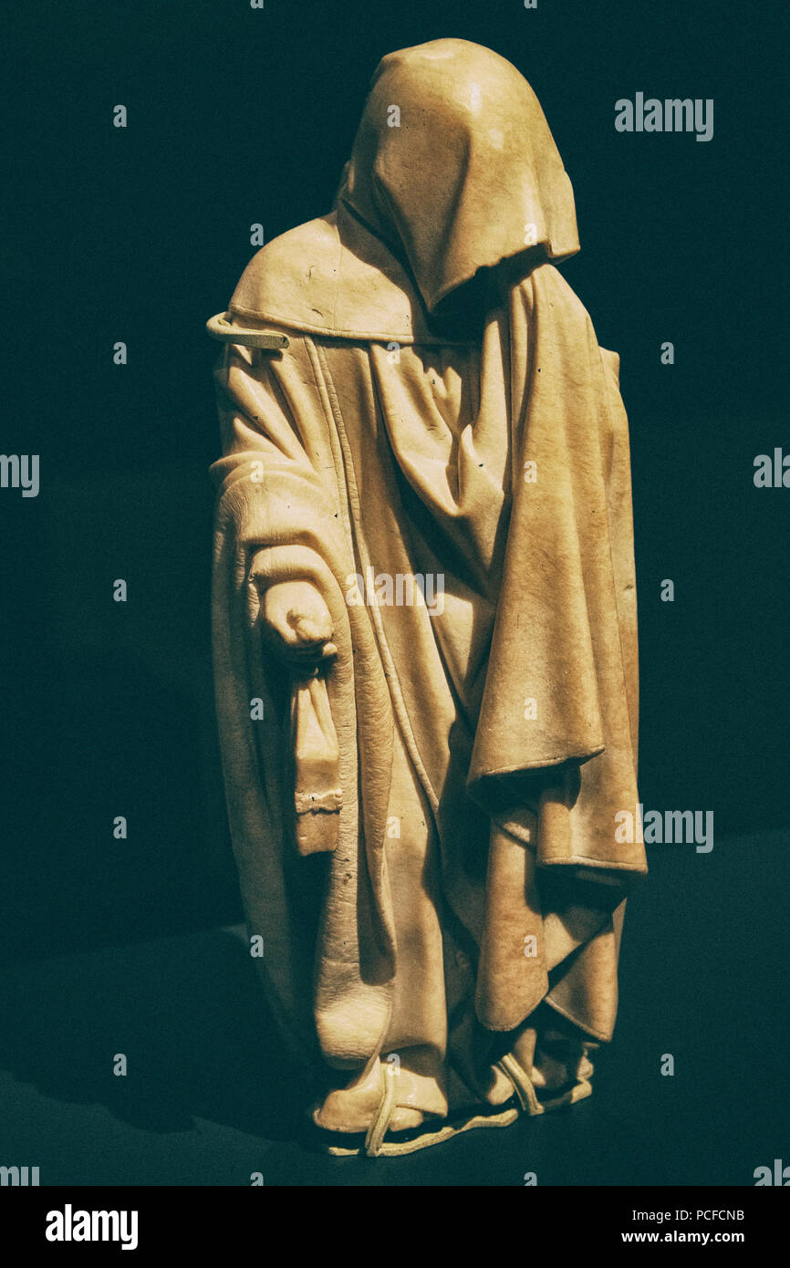 Mysterious friar monk statue Stock Photo - Alamy