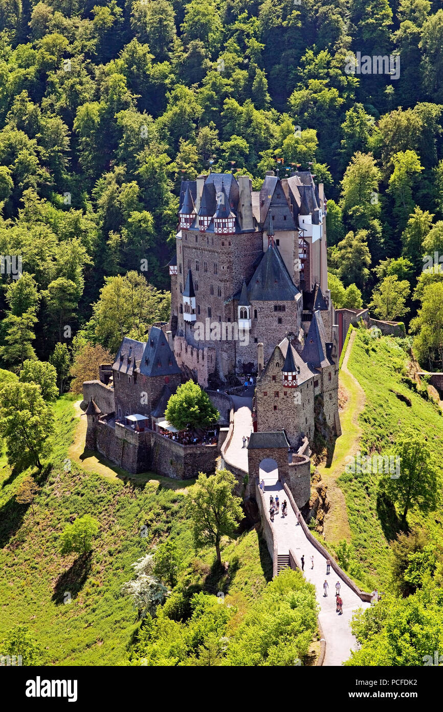 Eltz Castle, Wierschem, Eifel, Rhineland-Palatinate, Germany Stock ...