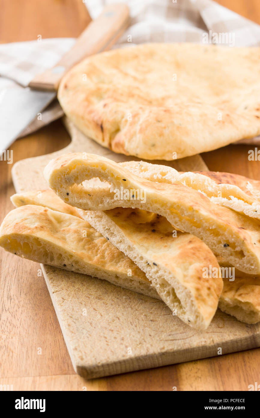 Indian nan flat bread hi-res stock photography and images - Alamy