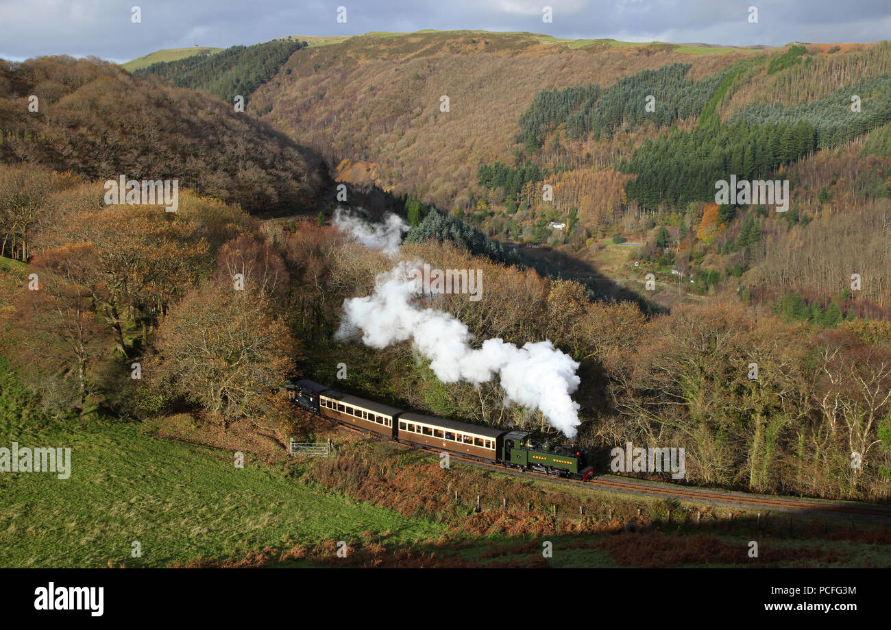 Vale of rheidol railway hi-res stock photography and images - Alamy