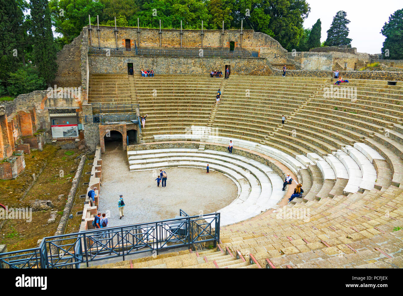 Pompeii is a vast archaeological site in southern Italy’s Campania ...