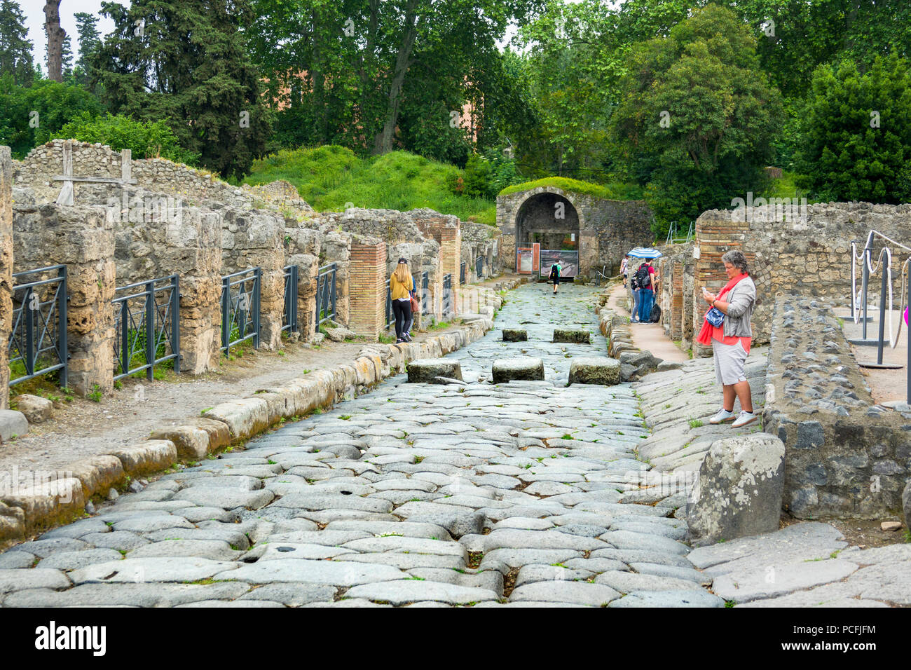 Pompeii is a vast archaeological site in southern Italy’s Campania ...